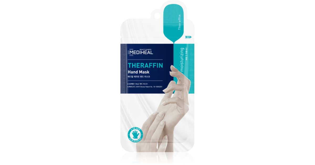 MEDIHEAL Hand Mask Theraffin Intense Hydrating Mask for hands and nails ...