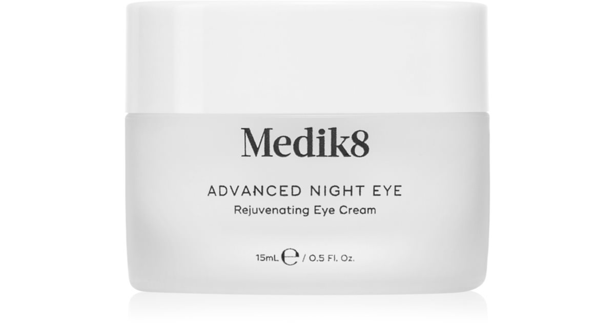 Medik8 Advanced Night Eye vlažilna in gladilna krema za predel okoli ...