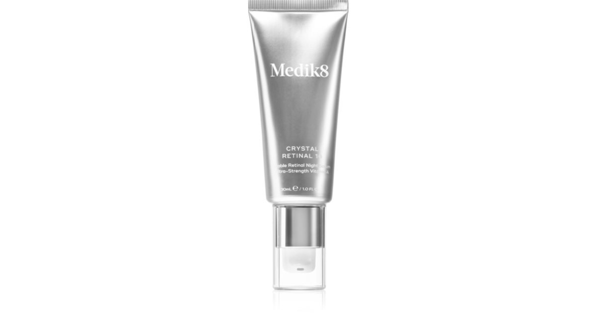 Medik8 Crystal Retinal 10 Night Rejuvenating Serum with vitamins A and ...