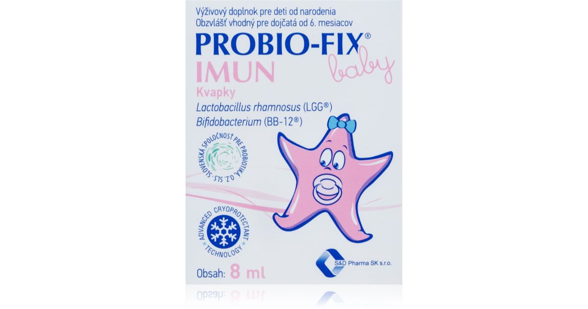 PROBIO-FIX Probio-Fix Imun Baby kapky pro podporu trávení | notino.cz