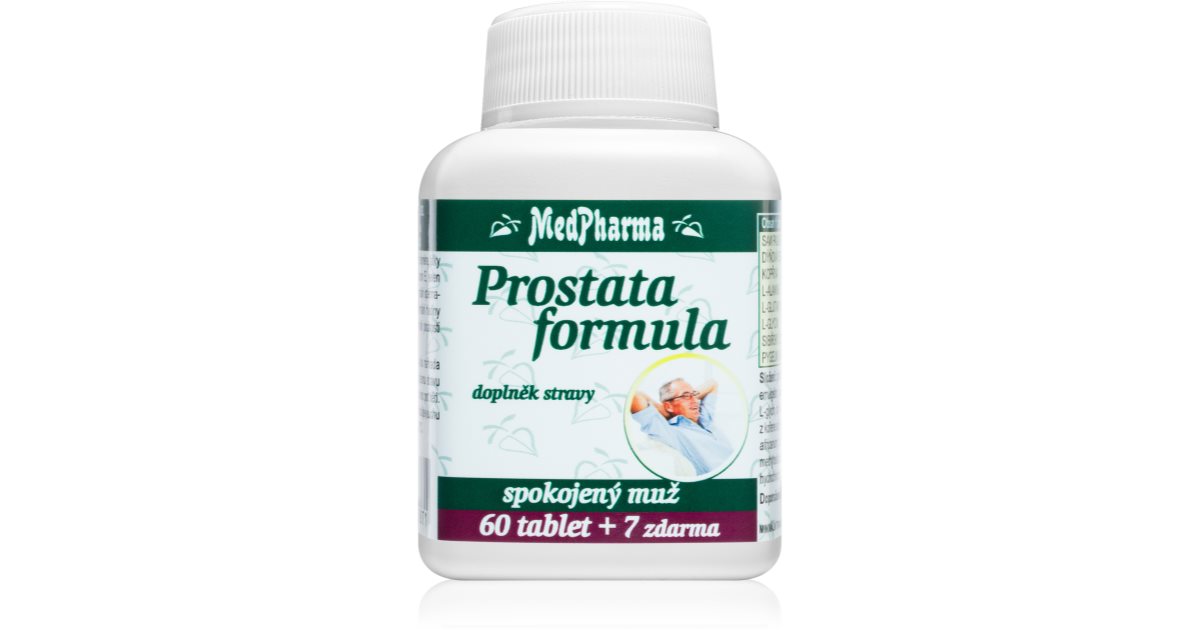 MedPharma Prostata formula tablety pro normální funkci prostaty a ...