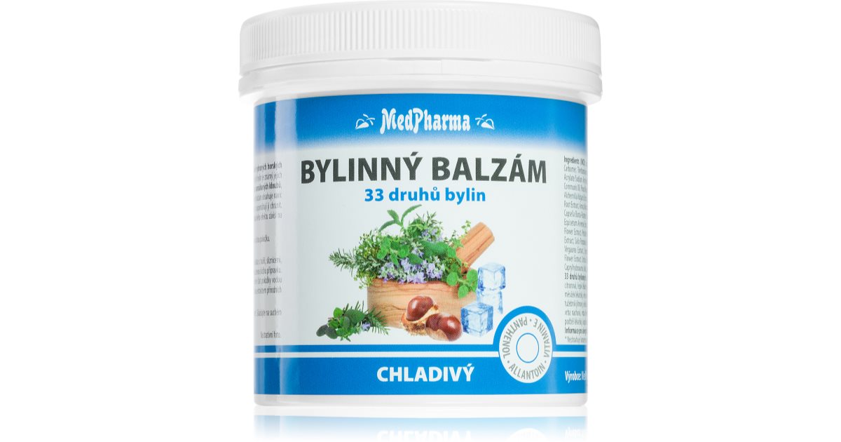 MedPharma Herbal cooling balm natural balm for tired muscles | notino.co.uk