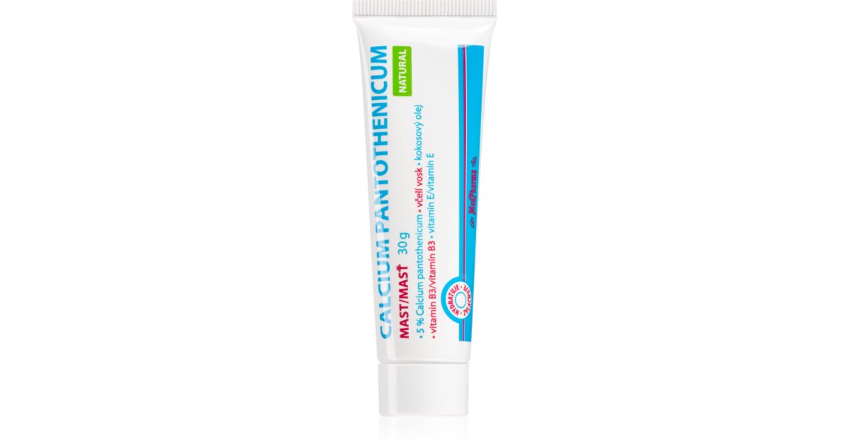 MedPharma Calcium Pantothenicum NATURAL ointment for skin regeneration ...