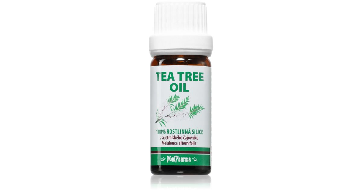 MedPharma Tea Tree Oil Cold-Pressed Tea Tree Oil with antiseptic effect ...