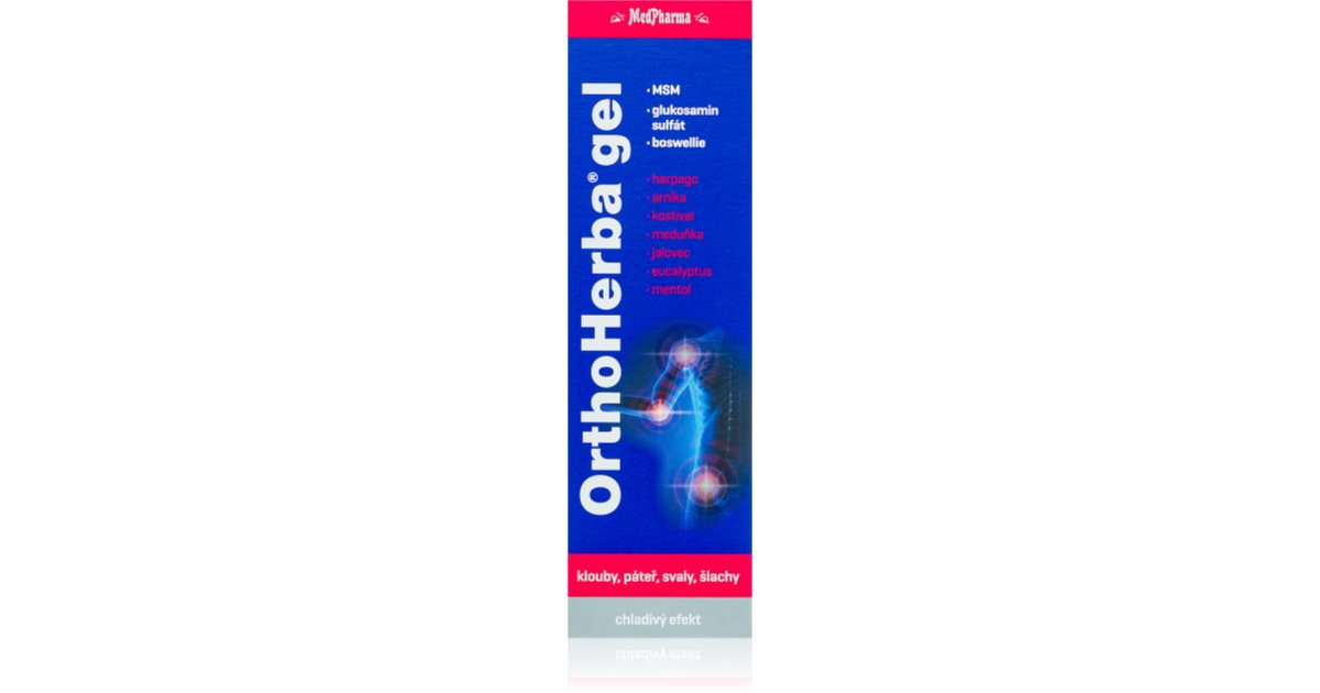 MedPharma OrthoHerba gel chladivý gél na svaly a kĺby | notino.sk