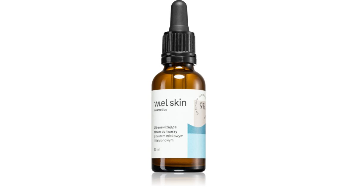 Mel Skin Ultra-moisturizing Moisturizing Serum with hyaluronic acid ...