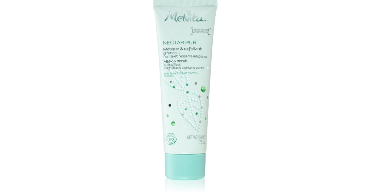 Melvita Nectar Pur cleansing mask and scrub | notino.co.uk