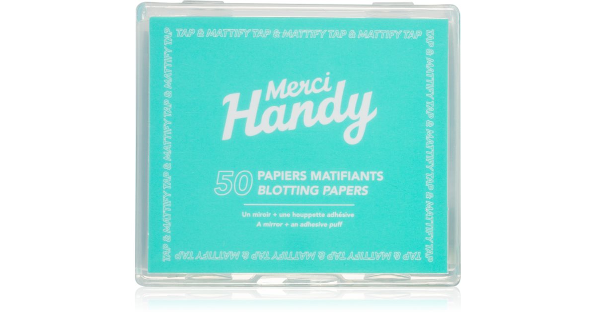 Merci Handy Blotting Paper Mattierende Papierblättchen
