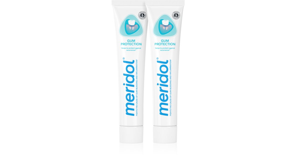 Meridol Gum Protection toothpaste supporting regeneration of irritated ...