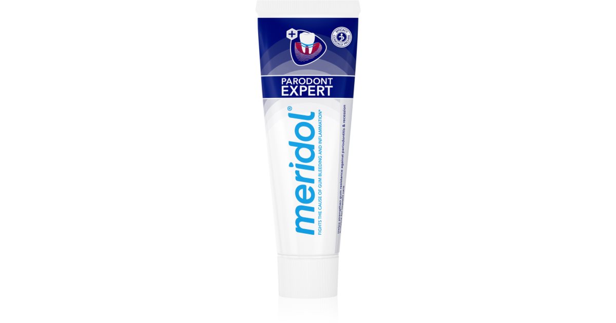 Meridol Parodont Expert toothpaste against gum bleeding and periodontal ...