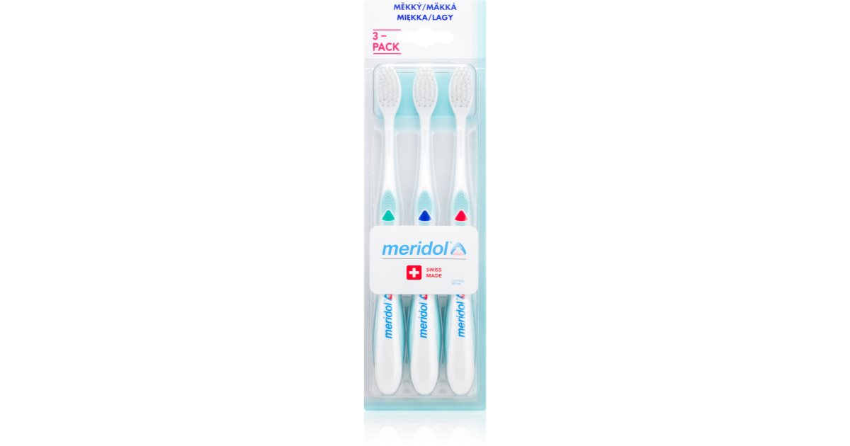 Meridol Gum Protection Soft soft toothbrushes Review | notino.co.uk