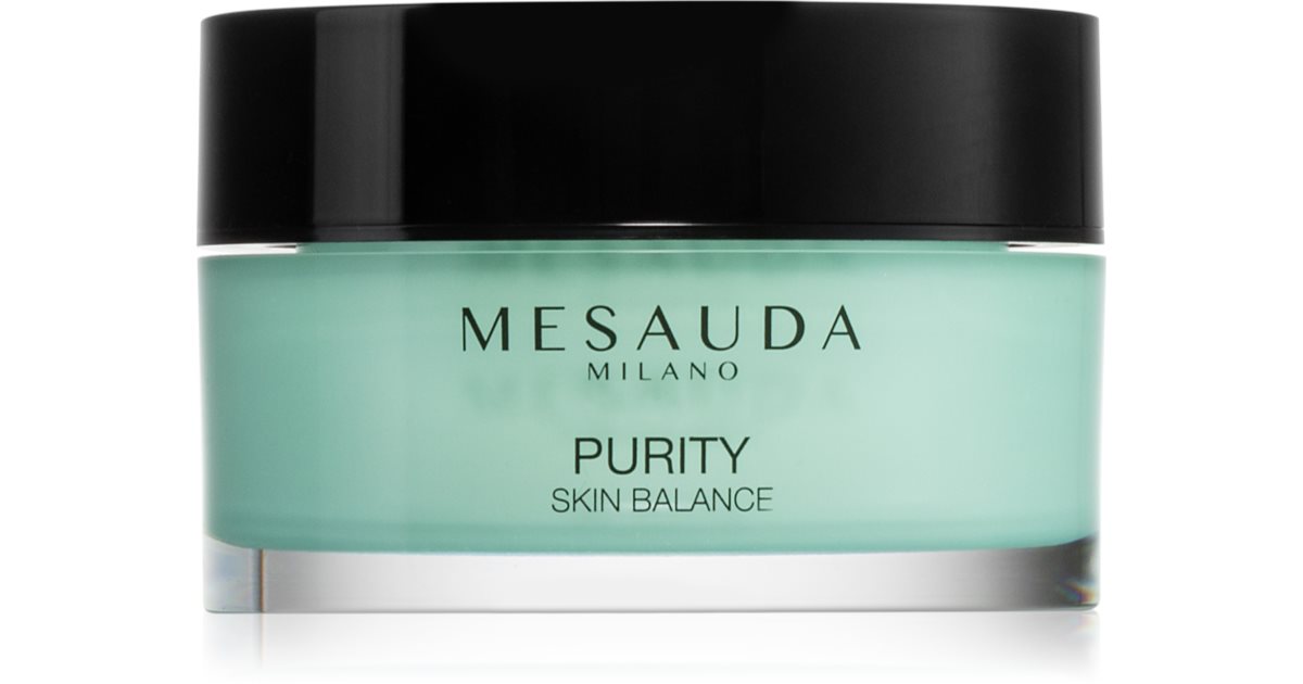 Mesauda Milano Purity Skin Balance light mattifying face cream for oily ...