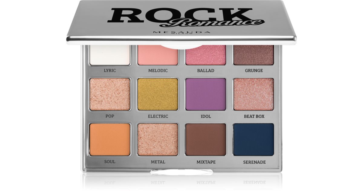 Mesauda Milano Rock Romance paleta de sombras de ojos | notino.es