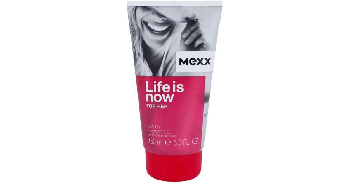Mexx Life is Now for Her gel douche pour femme 150 ml | notino.be