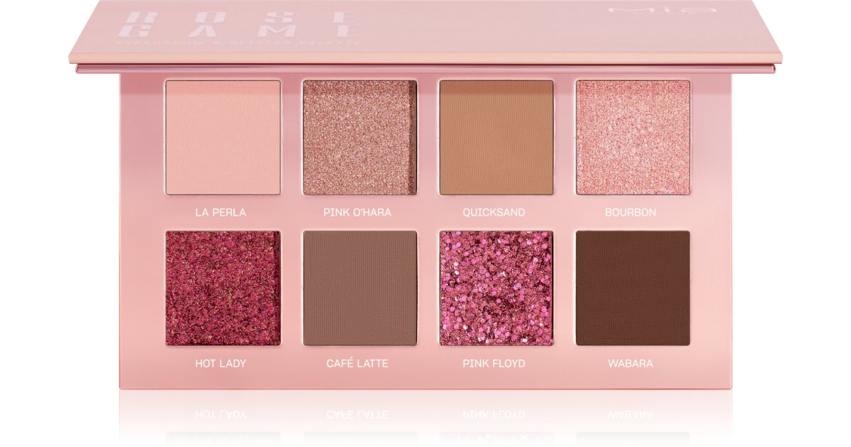 Mia Cosmetics Rose Game paleta de sombras de ojos | notino.es