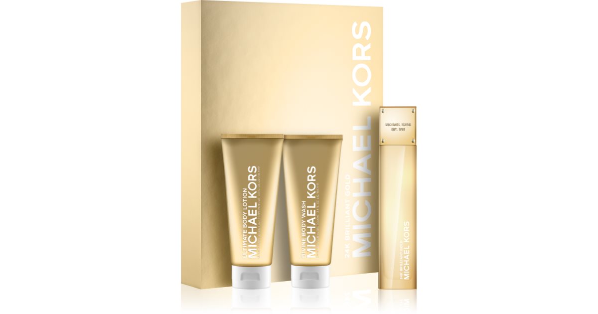 Michael Kors 24K Brilliant Gold Gift Set II. for Women notino