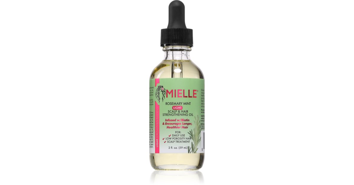 Mielle Rosemary Mint Light Scalp & Hair Strengthening Oil huile ...