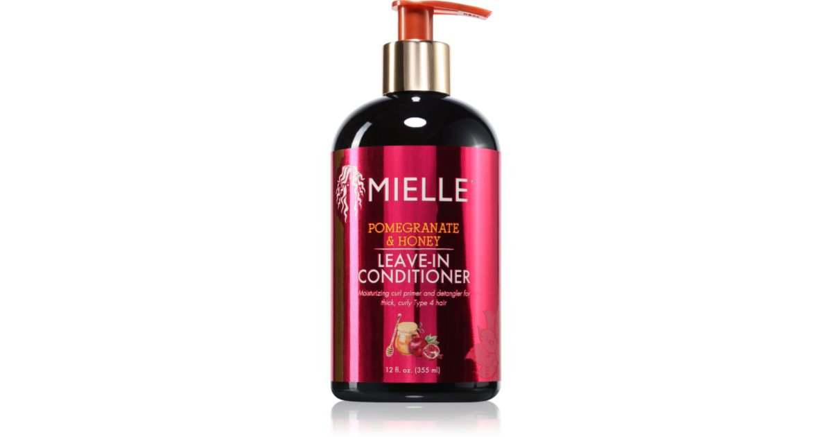 Mielle Pomegranate & Honey Leave - In Conditioner for wavy and curly ...