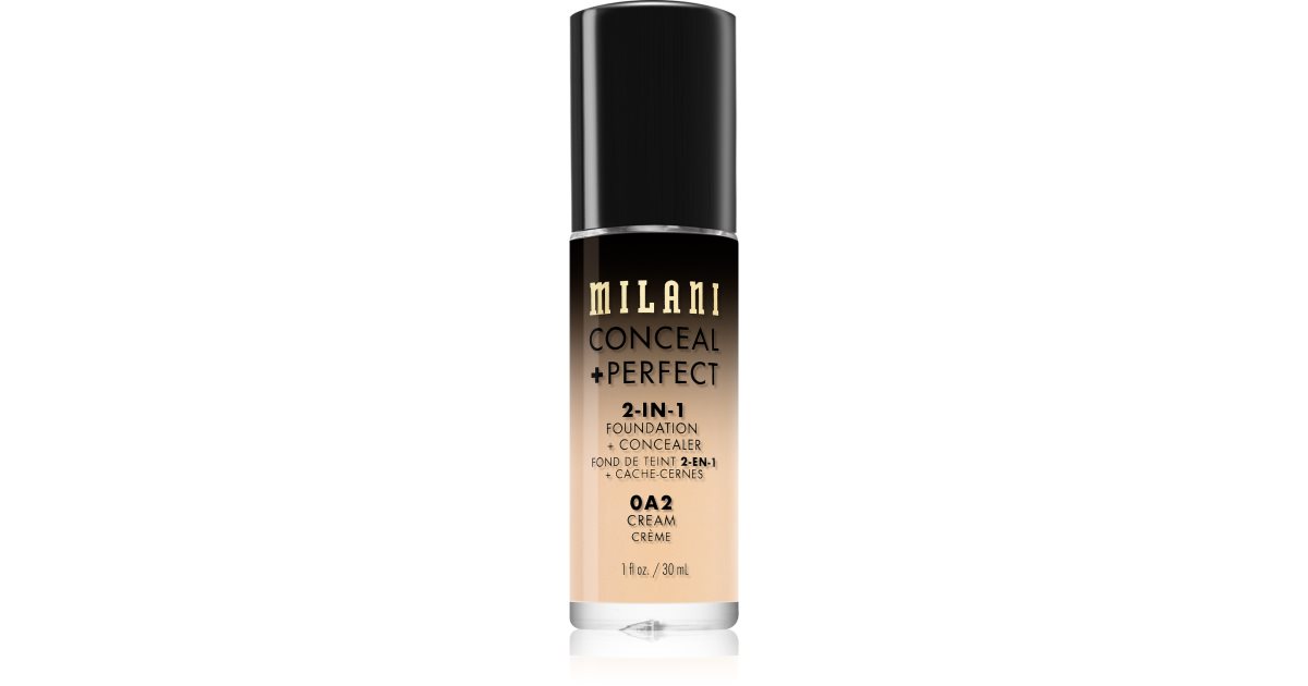 Milani Conceal + Perfect 2-in-1 Foundation And Concealer base | notino.pt
