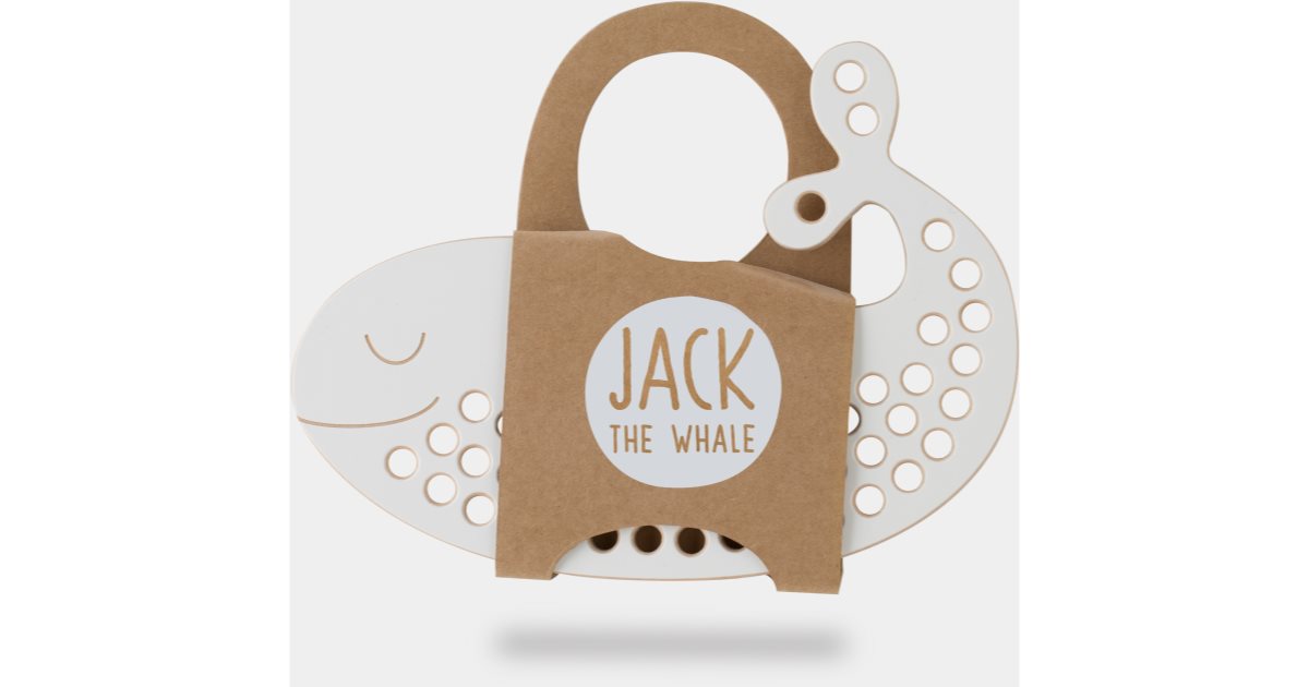 Milin Big Wooden Lacing Toy Whale Jack activity toy | notino.ie