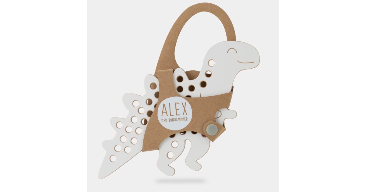 Milin Big Wooden Lacing Toy Dinosaur Alex activity toy | notino.co.uk