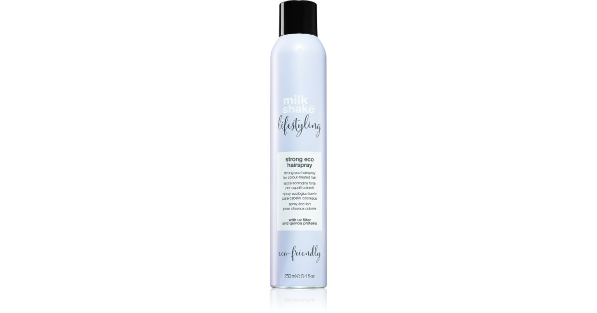 milk_shake® Lifestyling Strong Eco Hairspray laque cheveux extra fort ...