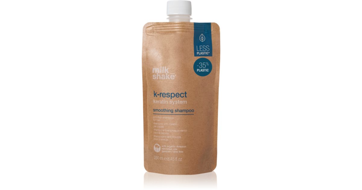 milk_shake® K-Respect Smoothing Shampoo gentle cleansing shampoo ...