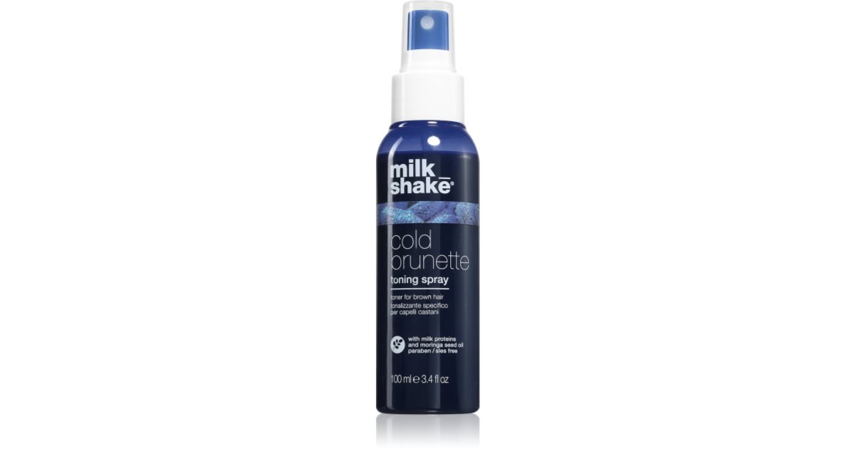Milk Shake Cold Brunette Toning Spray spray neutralising brass tones ...