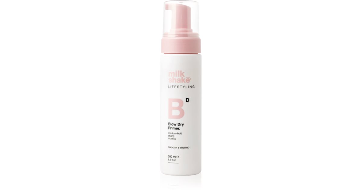 milk_shake® Lifestyling Blow Dry Primer mousse coiffante protectrice ...