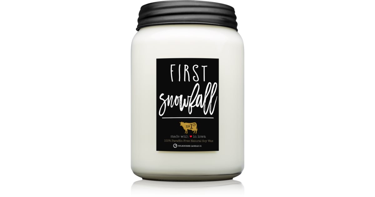 Milkhouse Candle Co. Farmhouse First Snowfall vonná svíčka Farmhouse Jar | notino.cz