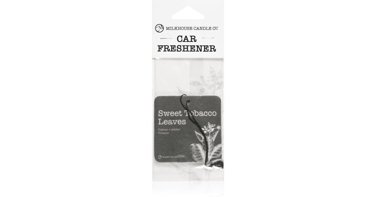 Milkhouse Candle Co. Creamery Sweet Tobacco Leaves fragrance tag for ...