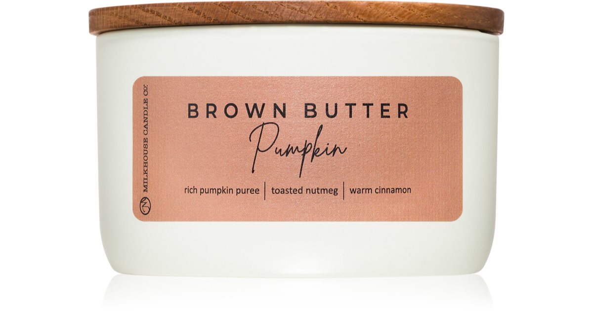 Milkhouse Candle Co. Statement Brown Butter Pumpkin | notino.gr