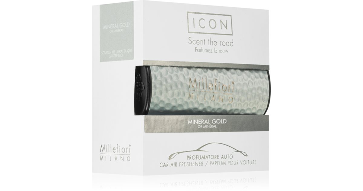 Millefiori Icon Mineral Gold deodorante per auto | notino.it