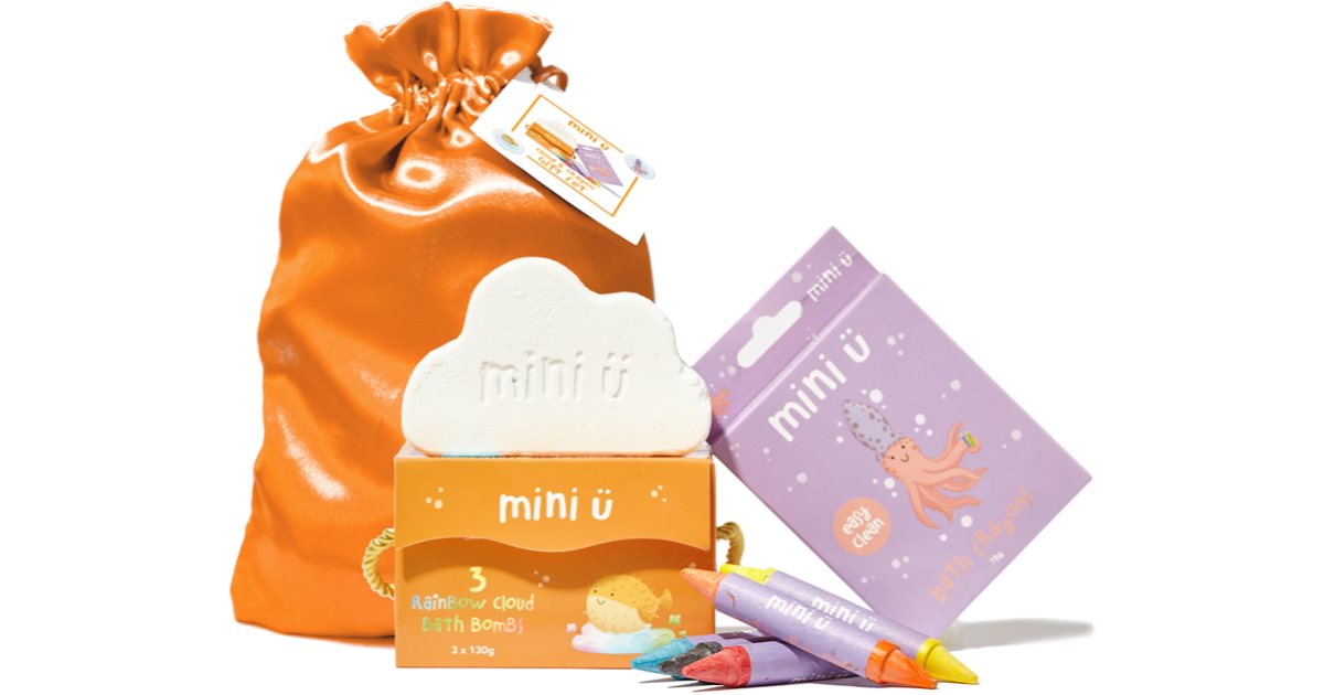 Mini-U Gift Set Crayons & Clouds Kinkekomplekt lastele | notino.ee