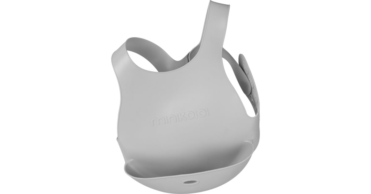 Minikoioi Bibs Grey baby bib | notino.co.uk