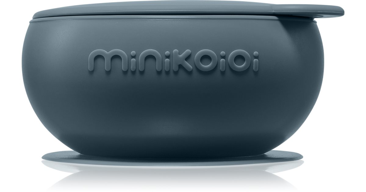 Minikoioi Bowl Deep Blue bol din silicon cu ventuză | Notino.ro