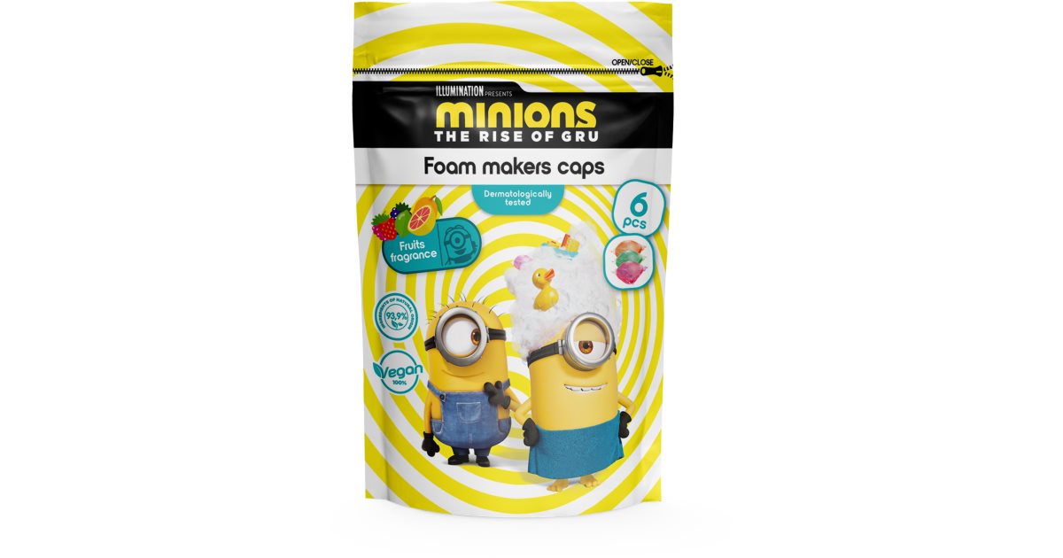 Minions The Rise of Gru Bath colourful fizzy bath tablets | notino.co.uk