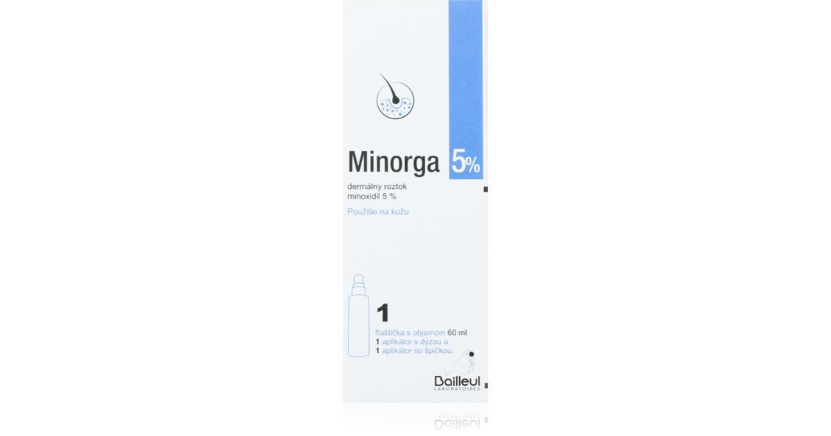 Minorga Minorga 5% kožný roztok proti vypadávaniu vlasov | notino.sk