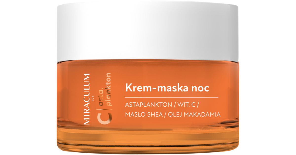 Miraculum Asta Plankton C moisturising night cream and mask | notino.co.uk