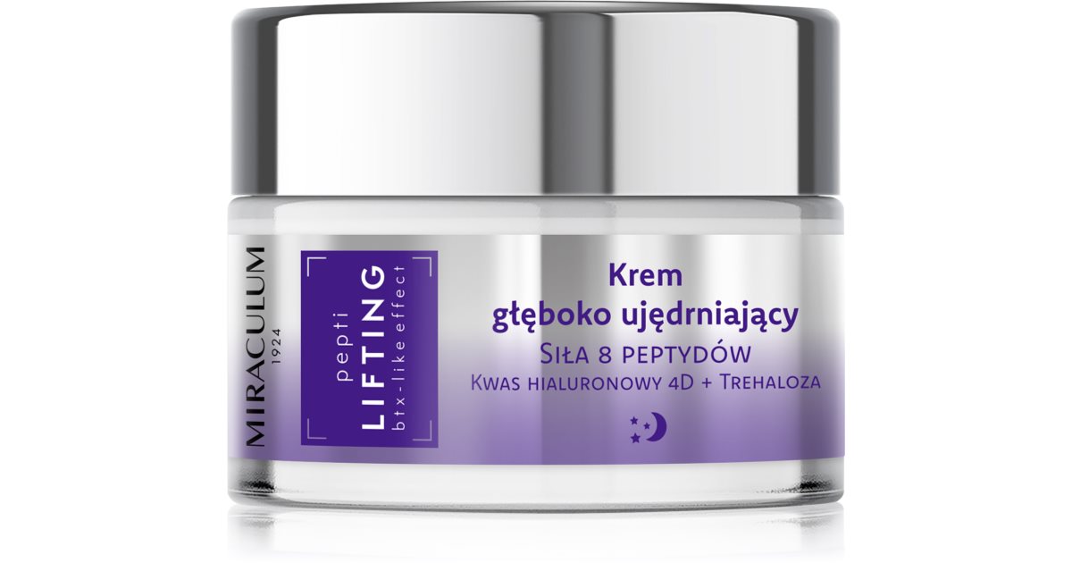 Miraculum Pepti Lifting deep-firming cream night Lifting Crème | notino.nl