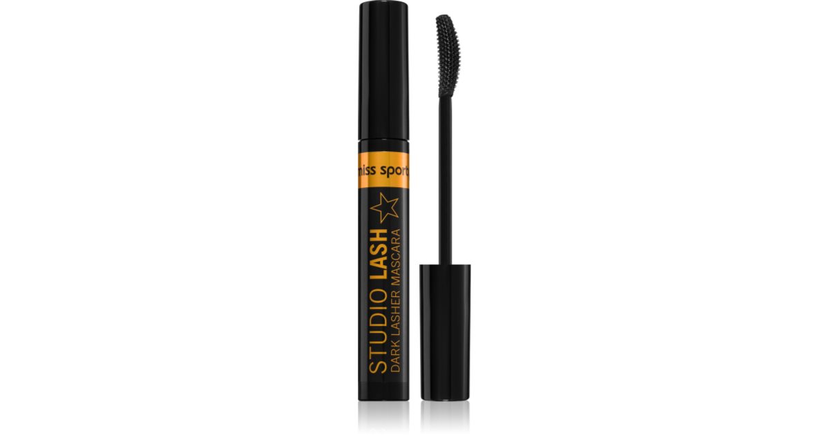 Miss Sporty Studio Lash Dark Lasher máscara para dar curvatura y ...