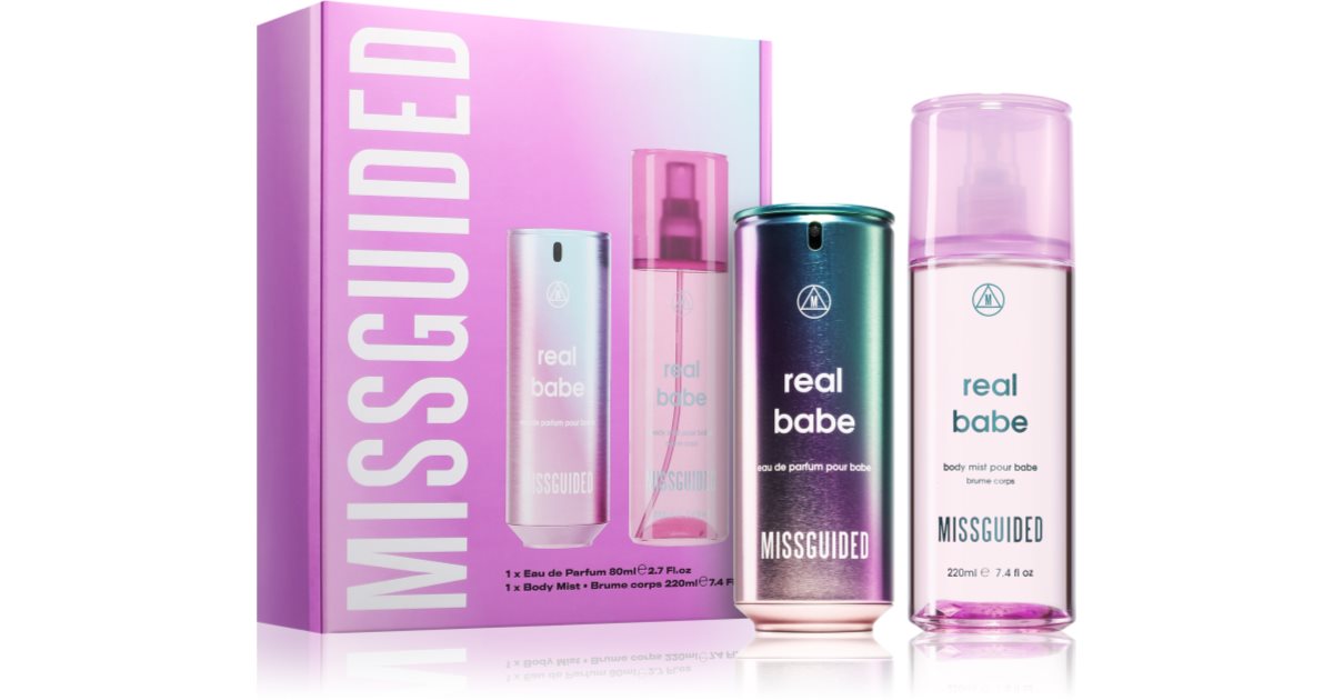 Missguided Real Babe coffret cadeau pour femme | notino.fr