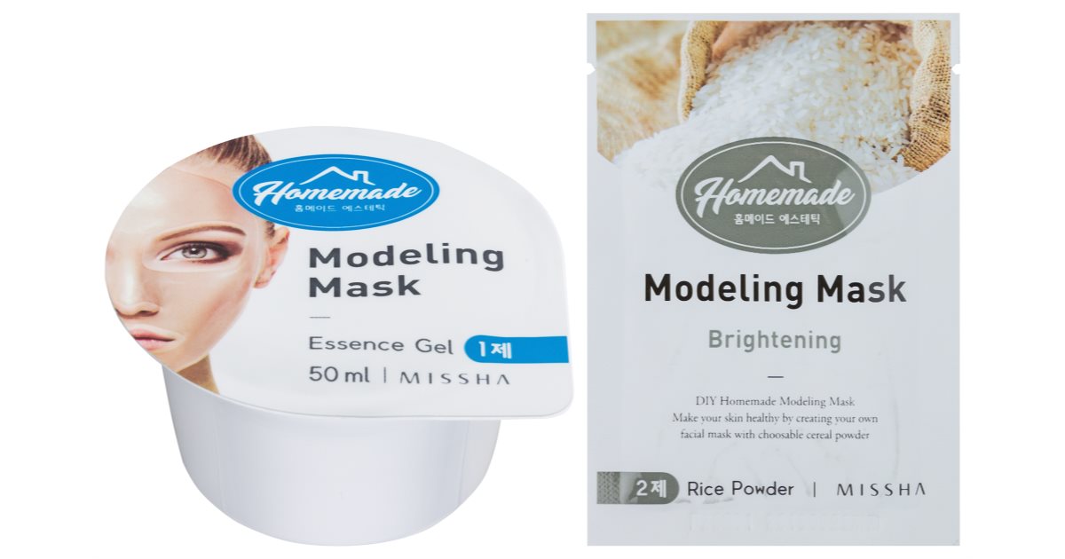 Missha Homemade Rice Powder Brightening Modeling Face Mask | notino.co.uk