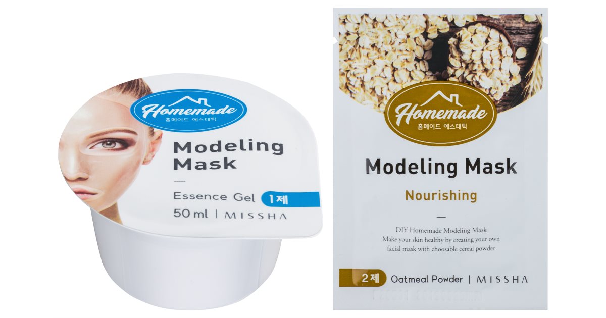 Missha Homemade Oatmeal Powder Nourishing Modeling Face Mask | notino.co.uk