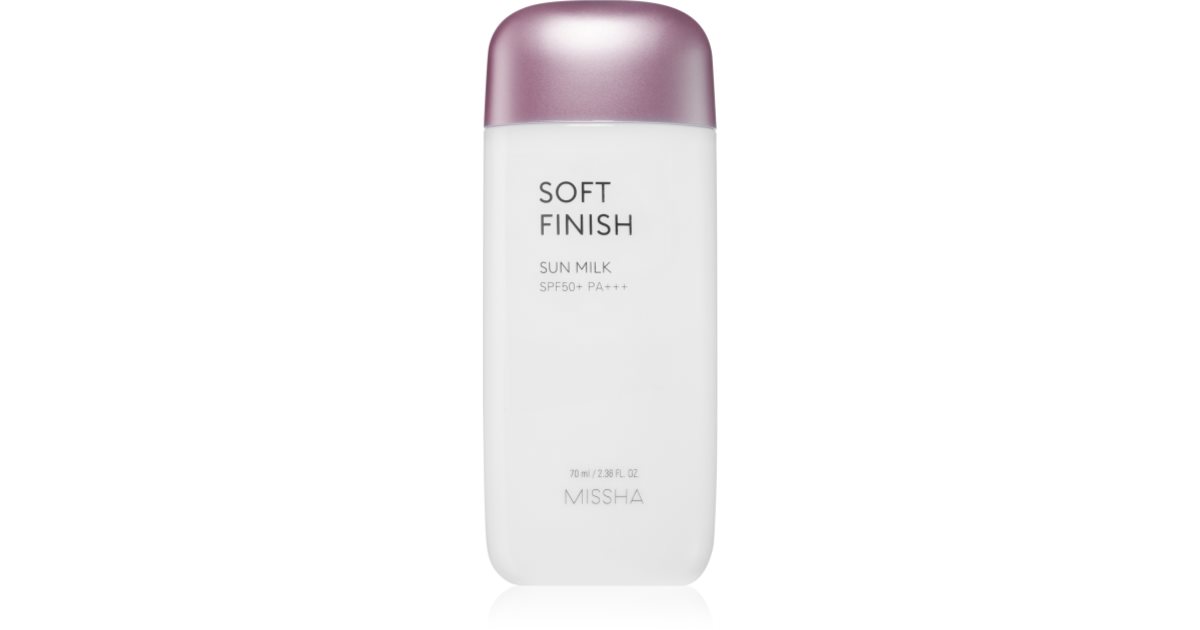 Missha All Around Safe Block Soft Finish fluide unifiant SPF 50 ...