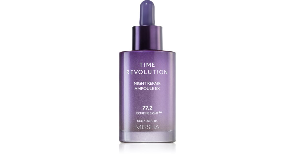 Missha Time Revolution Night Repair Ampoule trattamento notte intensivo ...