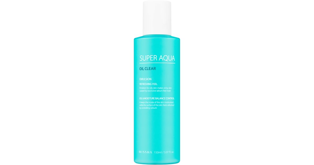 Missha Super Aqua Oil Clear Erfrischende Emulsion
