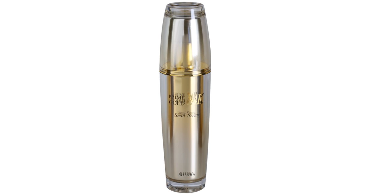 Missha Prime Gold 24K sérum regenerador con extracto de baba de caracol ...
