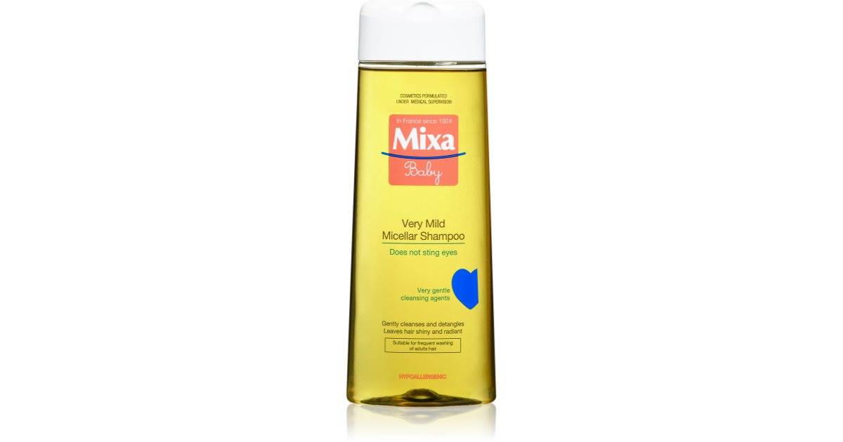Mixa Baby Very Mild Micellar Shampoo for children | notino.ie