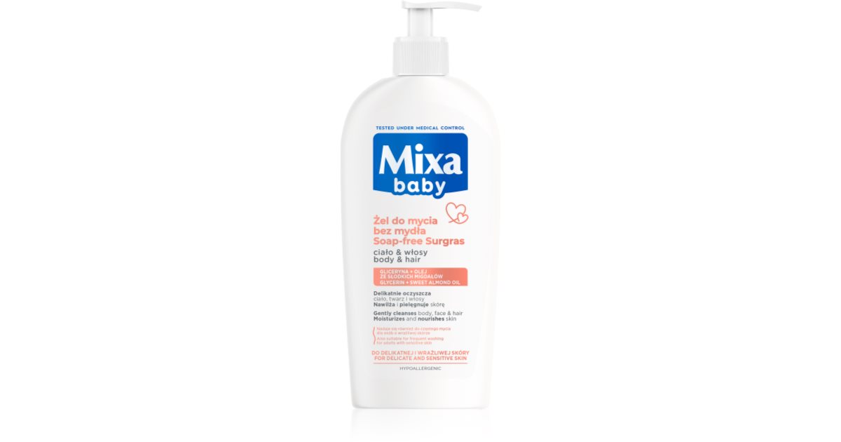 Mixa Baby 2-in-1 shower gel and shampoo for children | notino.co.uk